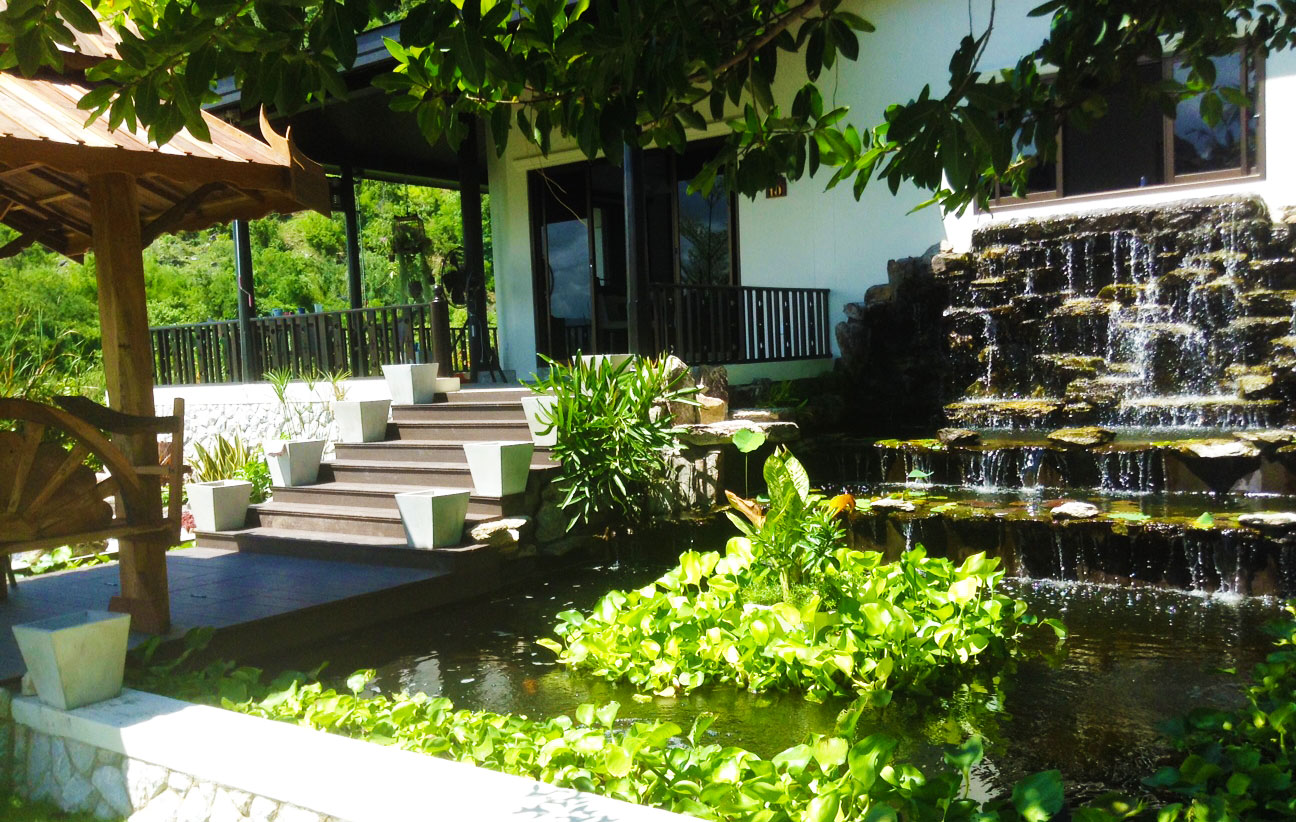 resort water feature thailand - Thai Home Design