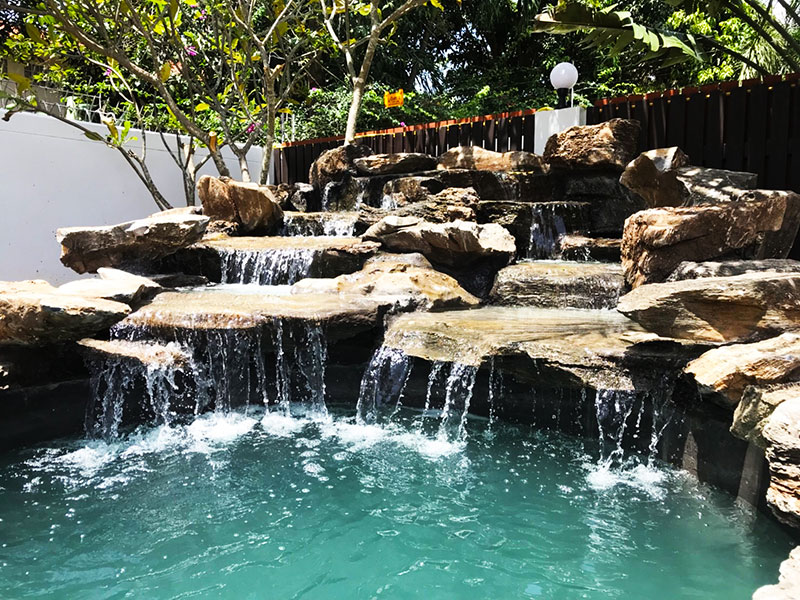 Rock Pond in Thailand - Thai Home Design
