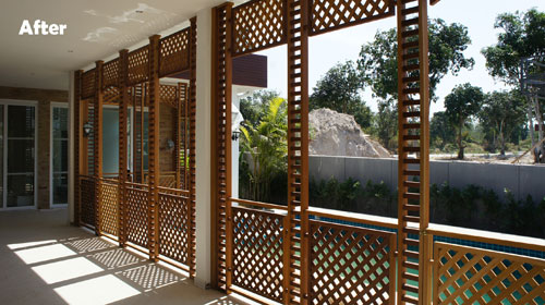 Decorative Fencing in Thailand - Thai Home Design
